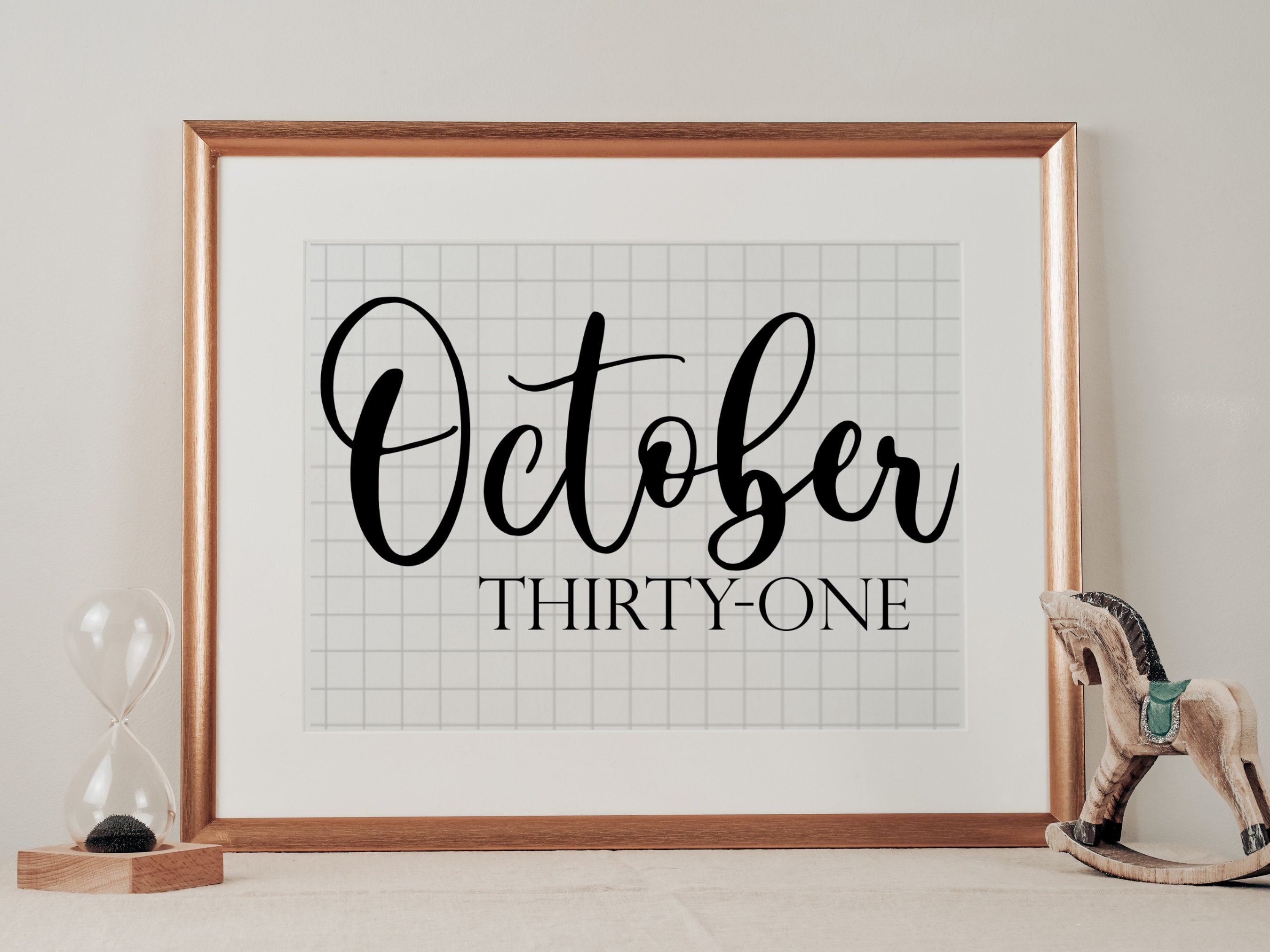 October 31 SVG, Cute Fall SVG, File for Cricut, Silhouette File, Cute ...