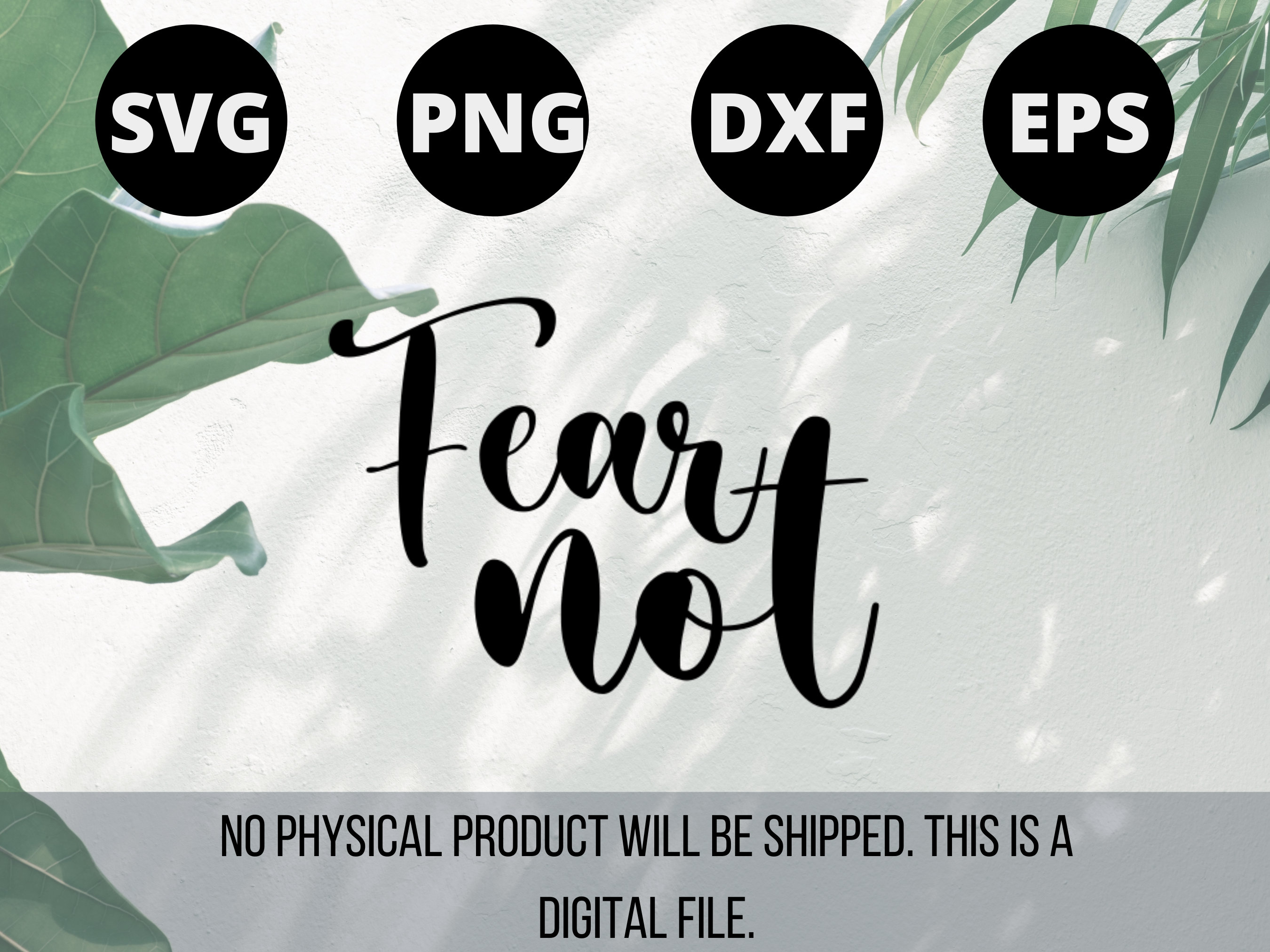 Fear Not SVG, Waymaker SVG, Christian Svg, Sweet Svg File, Christian ...