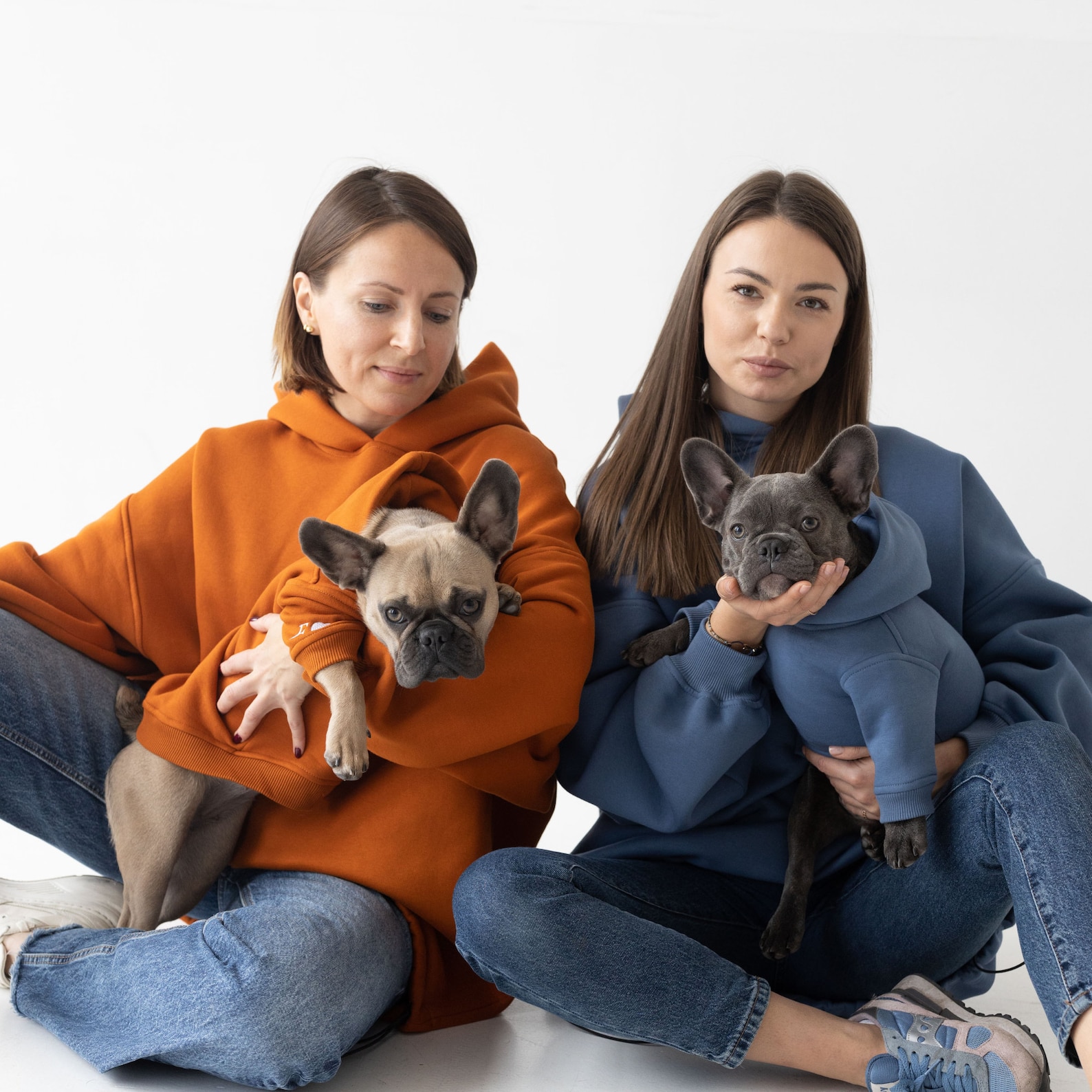 Custom Matching Dog Owner and Dog Hoodie Set With Free Embroidery ...