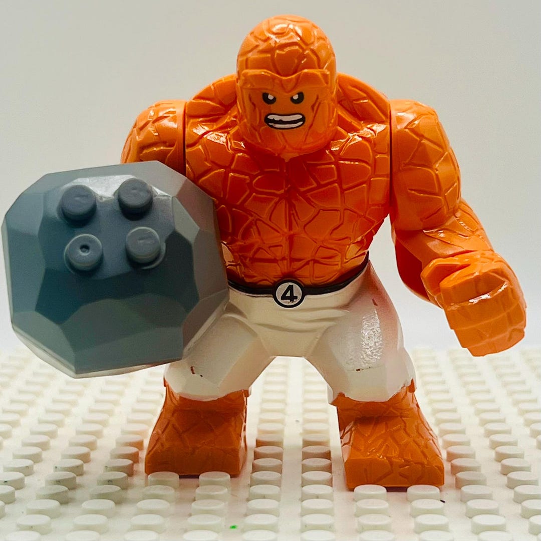 Marvel Fantastic Four Thing Ben Grimm Custom Big Figure Big Fig - Etsy