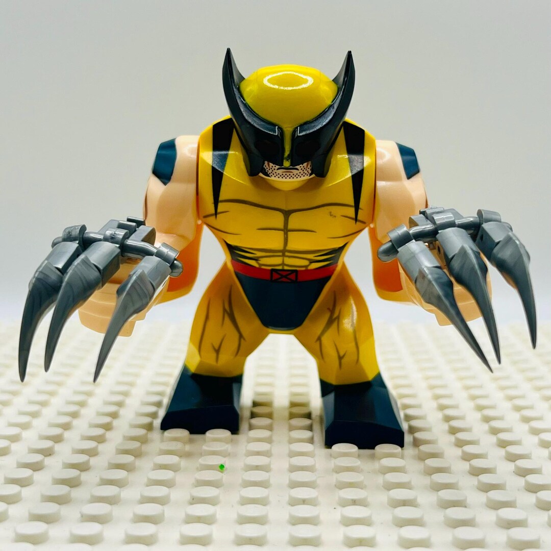 Xmen Wolverine Logan Marvel Custom Big Figure Big Fig - Etsy