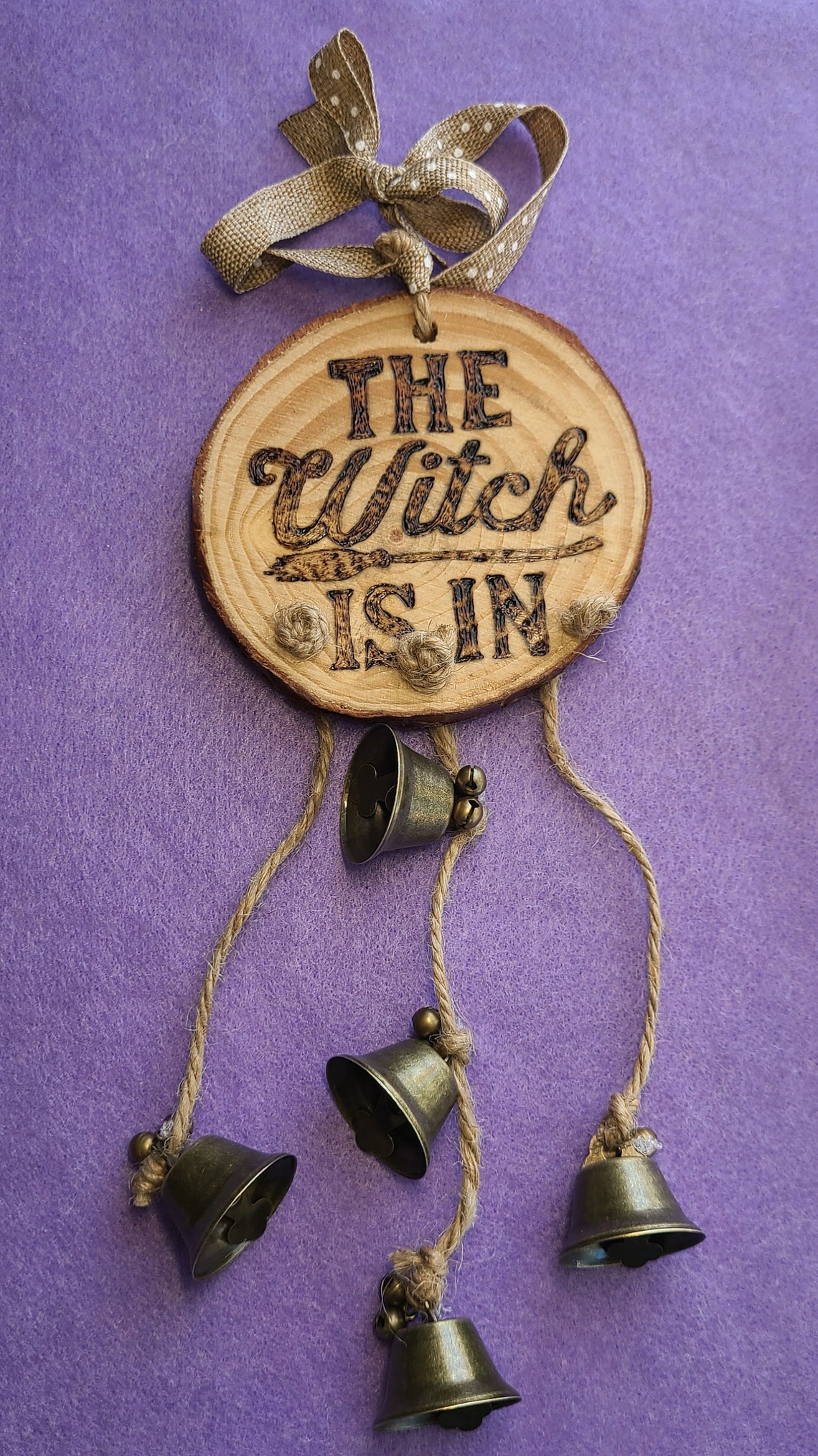 Witches Bells for Door Witch Bells Protection Witches Home - Etsy