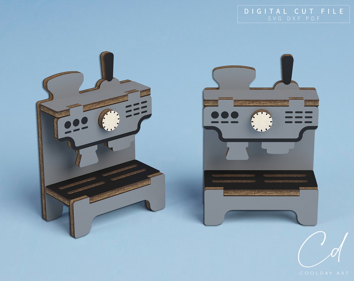 Food Truck, Cafe Truck, Ice Cream Cart, Taco SVG DXF PDF - Glowforge ...