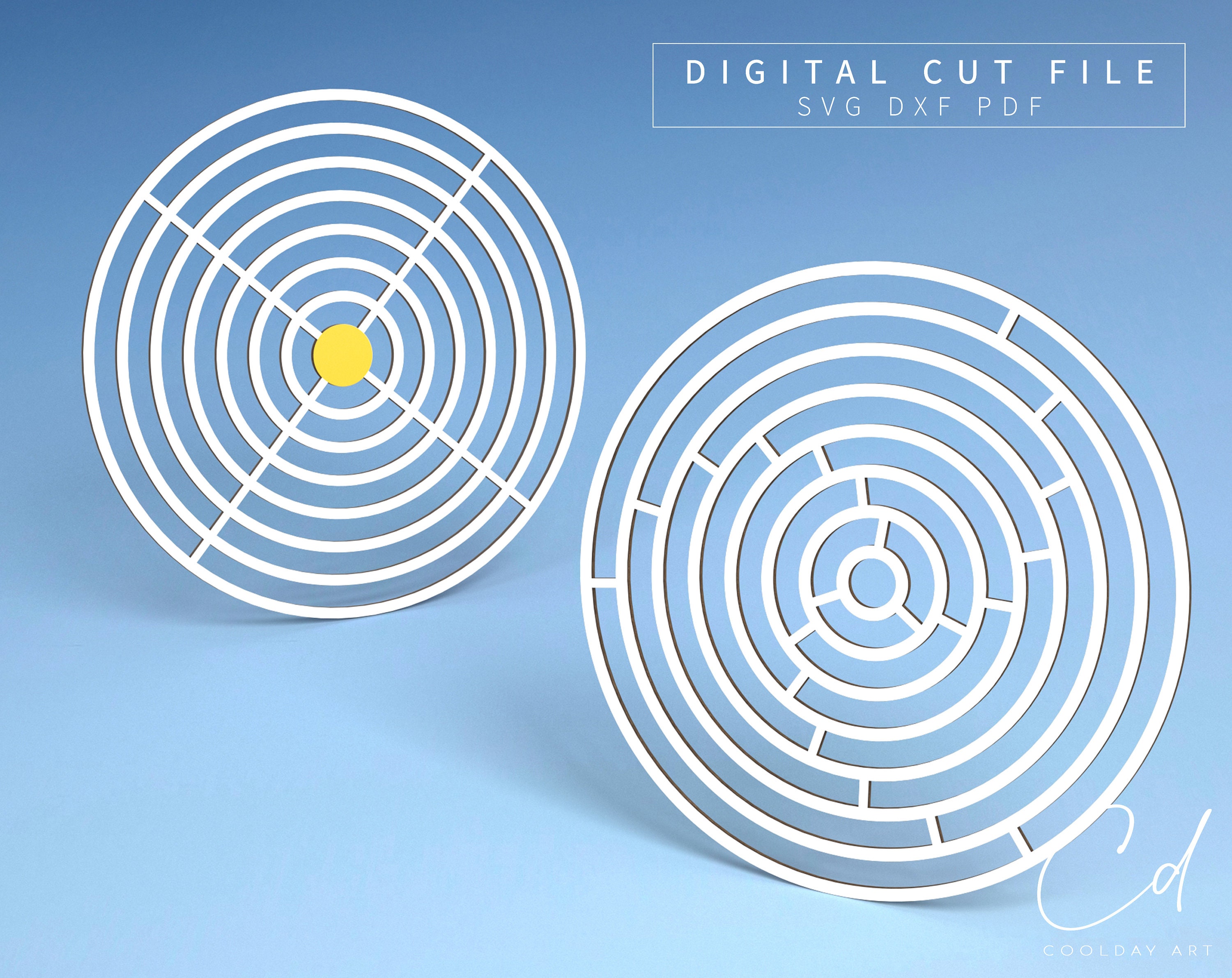 Minimalist Frame and Simple Base, Wire Frame SVG DXF PDF Glowforge ...