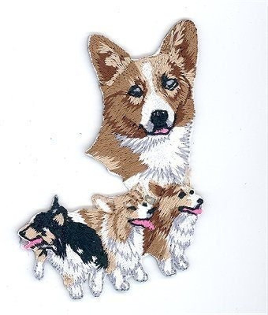 WELSH CORGI Iron on Embroidered Patch - Etsy