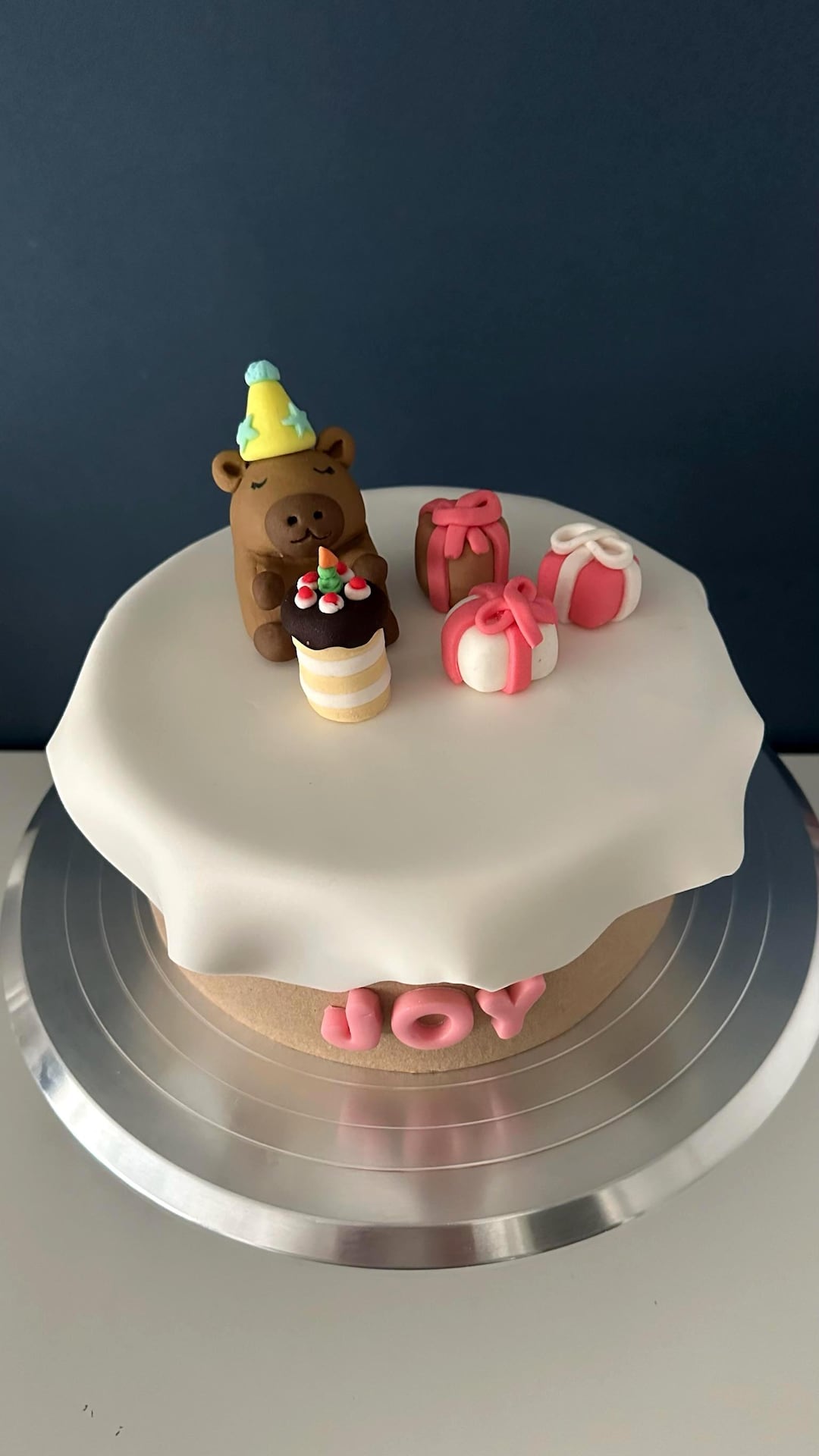 Handmade Fondant Capybara Cake Topper – Birthday Party Decoration - Etsy UK