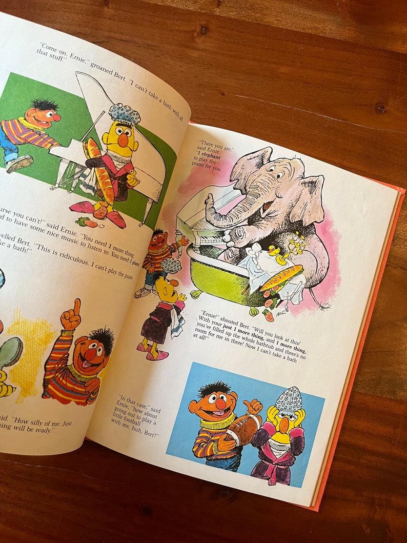 Sesame Street Library Volume 1 1978 Hardcover. With Art by J. Mathieu ...
