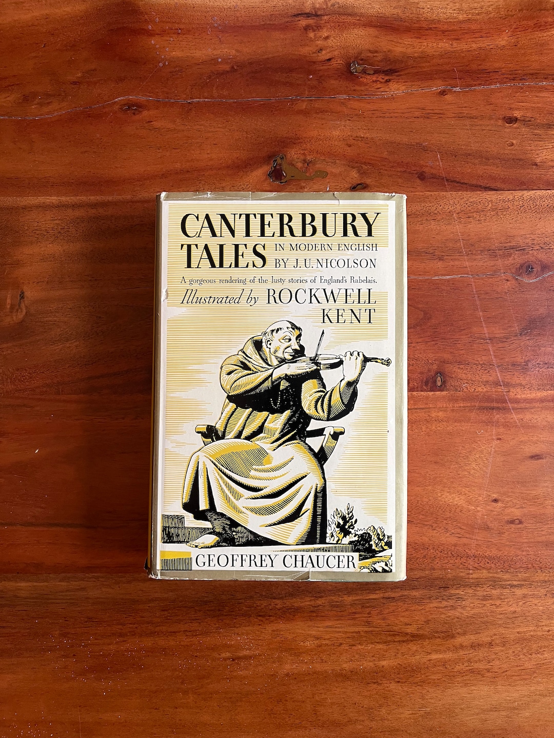 Geoffrey Chaucer's Canterbury Tales in Modern English by JU Nicholson ...