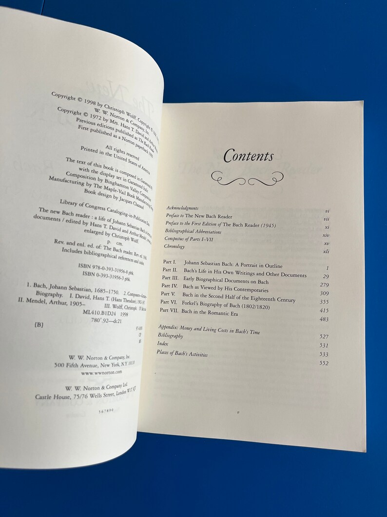 The New Bach Reader: a Life of Johann Sebastian Bach in Letters and ...