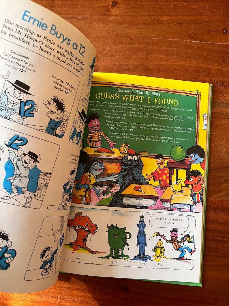 Sesame Street Library Volume 12 (1978) Hardcover. With Art by J ...