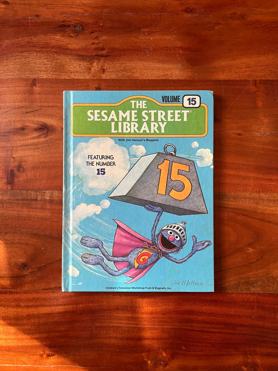 Sesame Street Library Volume 15 1979 Hardcover. With Art by J. Mathieu ...