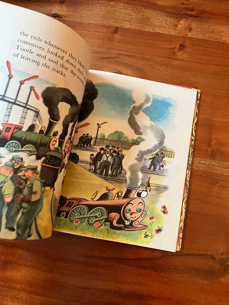 First Edition. Tootle by Gertrude Crampton. Illustrated by Tibor ...