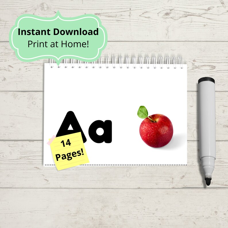 Kindergarten Readiness Bundle alphabet Worksheet Book, Alphabet ...