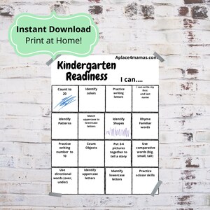 Kindergarten Readiness Bundle alphabet Worksheet Book - Etsy
