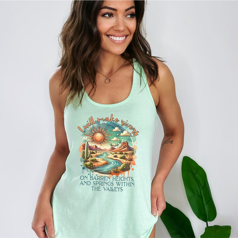 Boho Christian Tank Top, Bible Verse Tank Tops, Religious Tank Tops ...