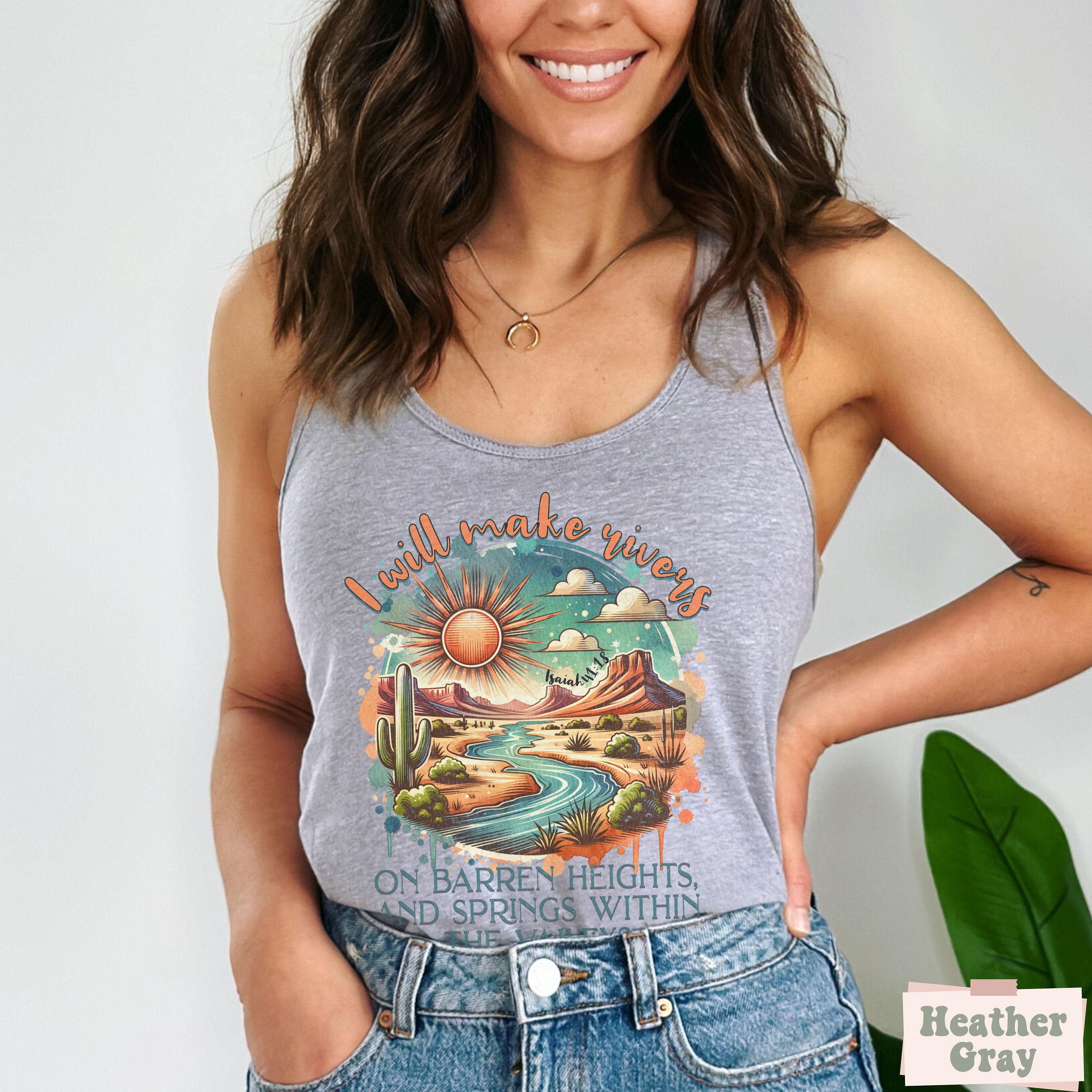 Boho Christian Tank Top, Bible Verse Tank Tops, Religious Tank Tops ...