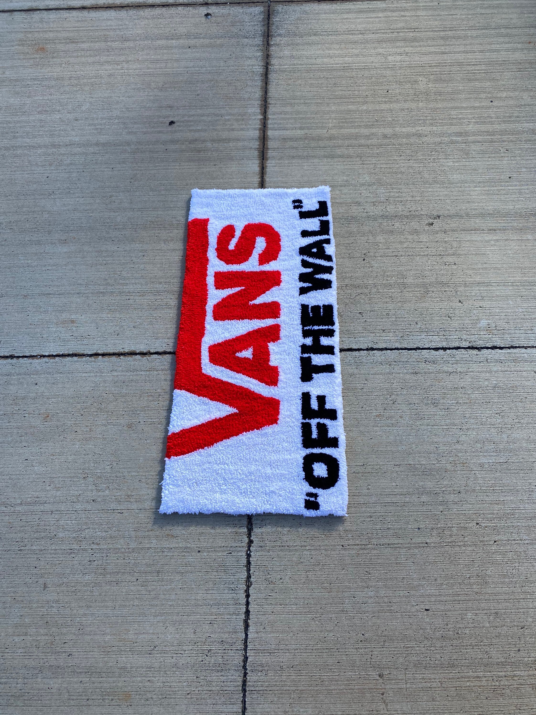 Custom Tufted Rug: Vans Logo | Etsy