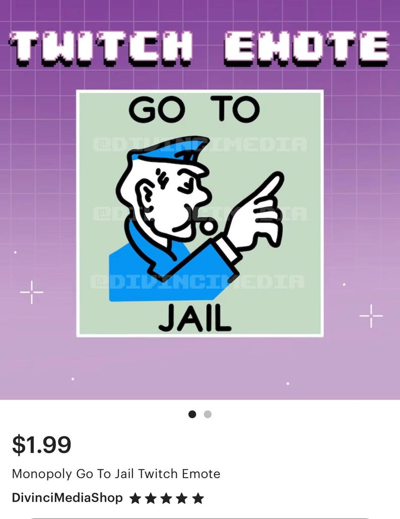 Down Bad Funny Meme Emote - Etsy