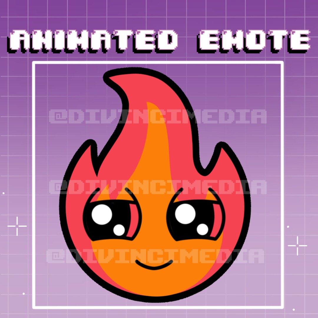 High Kawaii Fire Ball Animaated Twitch Emote Gif 420 Eyes Lit Flame ...