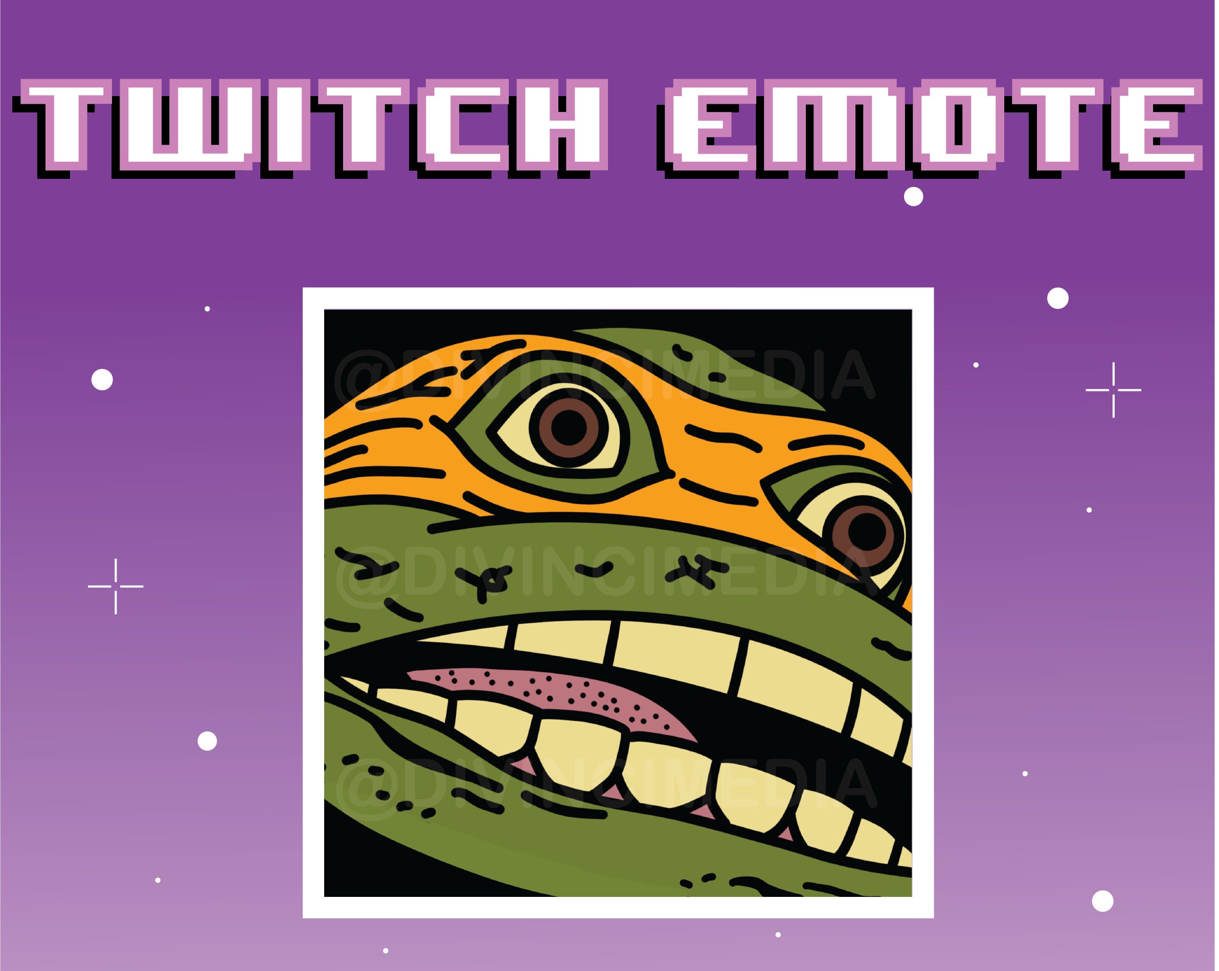 TMNT Ninja Turtles Cowabunga It is Twitch Discord Emote - Etsy