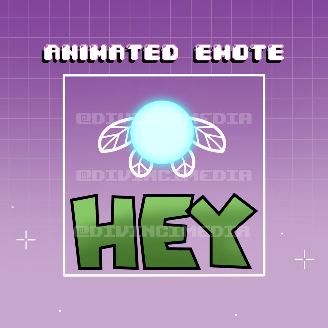 Zelda Navi Hey Animated Twitch Emote Gif - Etsy