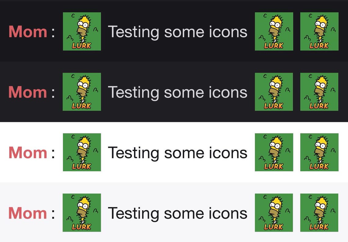 Homer Simpson Bush Meme Twitch Emote - Etsy