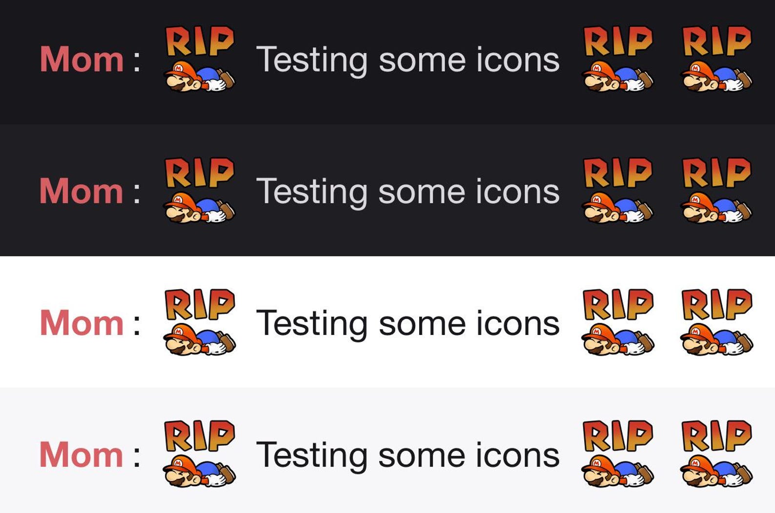 Paper Mario Rest in Peace RIP Twitch Discord Emote Appuyez sur F dans ...
