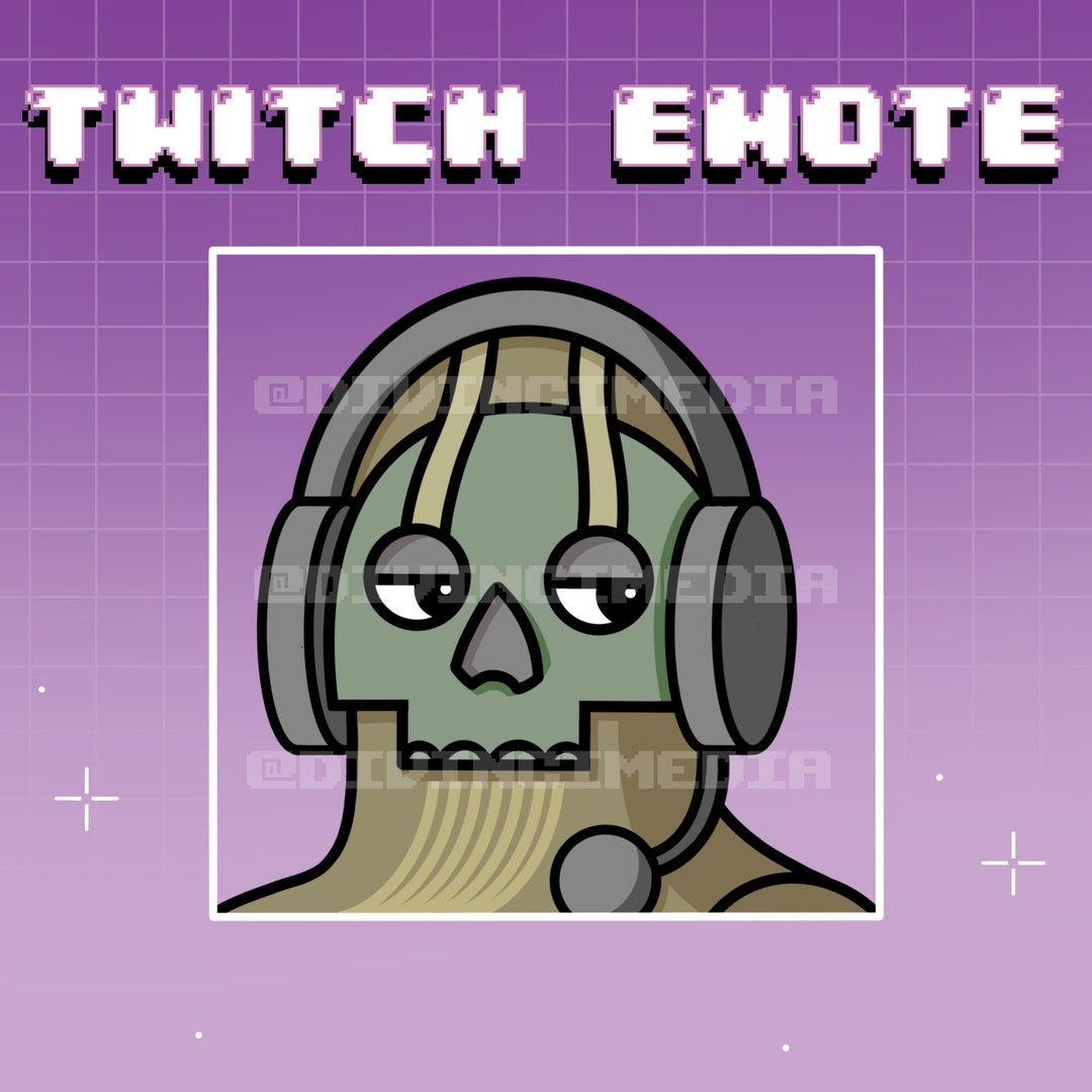 Call of Duty Ghost Meme Twitch Emote - Etsy