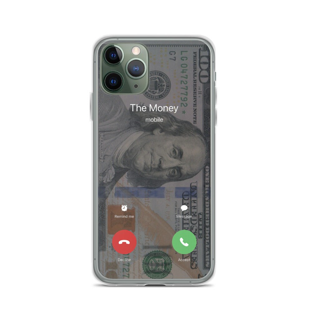 The Money Calling Hundred Dollar Bill Iphone Case - Etsy
