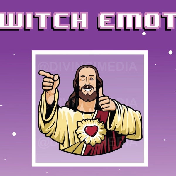 Jesus Twitch Emote - Etsy