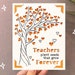Thank You, Teacher Paper Cut Design. Svg / Dxf / Eps / Png Files and ...