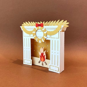 Christmas Pop up Card / 3d Card Svg / Paper Craft Svg /card Template ...