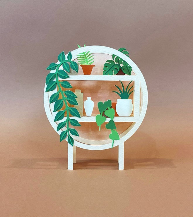 Plants Svg Paper Room Decor Paper Craft botanical - Etsy