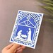 Nativity Card Svg, Cricut Joy Christmas Card Svg, Unto Us a Child is ...