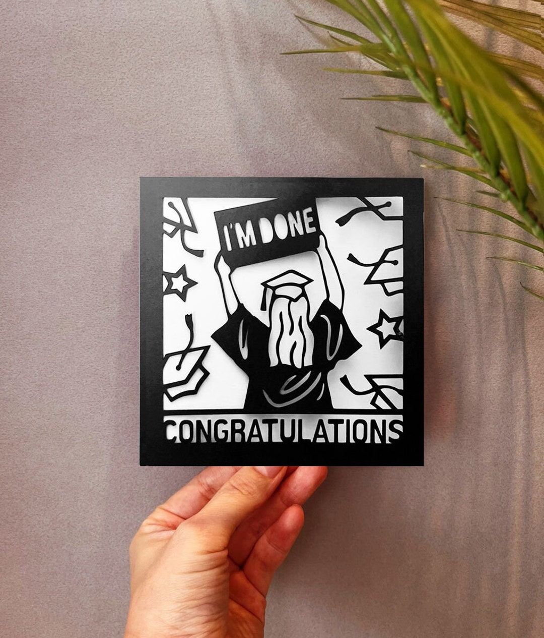 Graduation Card Svg, Congratulations Svg, Instant Digital Download ...