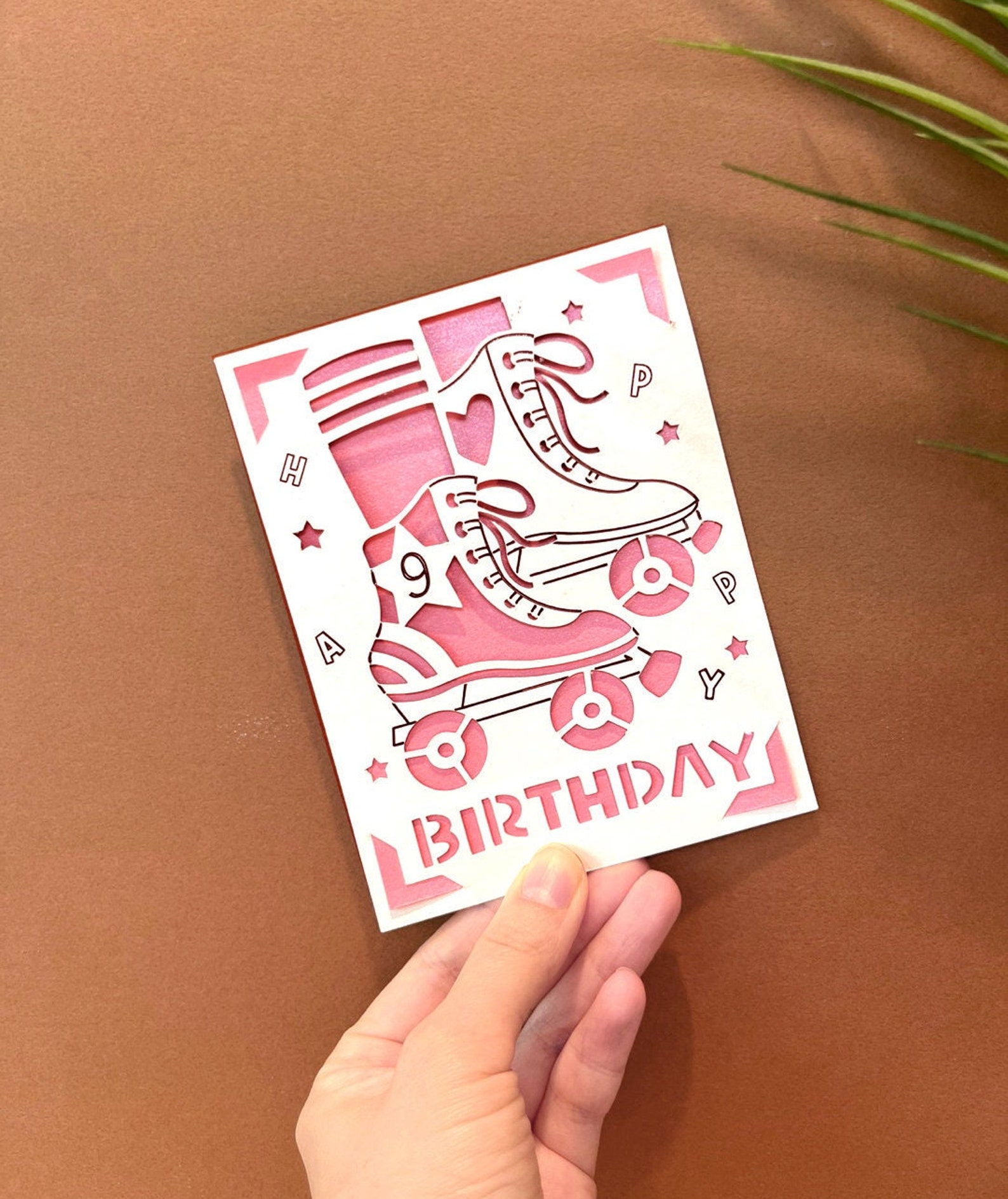 Roller Skate Card Svg Roller Skate Card Cricut Personalised - Etsy