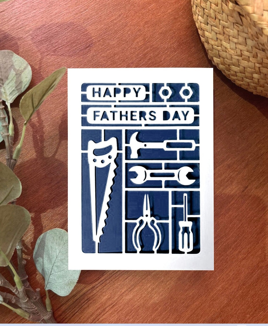 Tool Father's Day Card Svg, Fathers Day Card Cricut, Card Template SVG ...