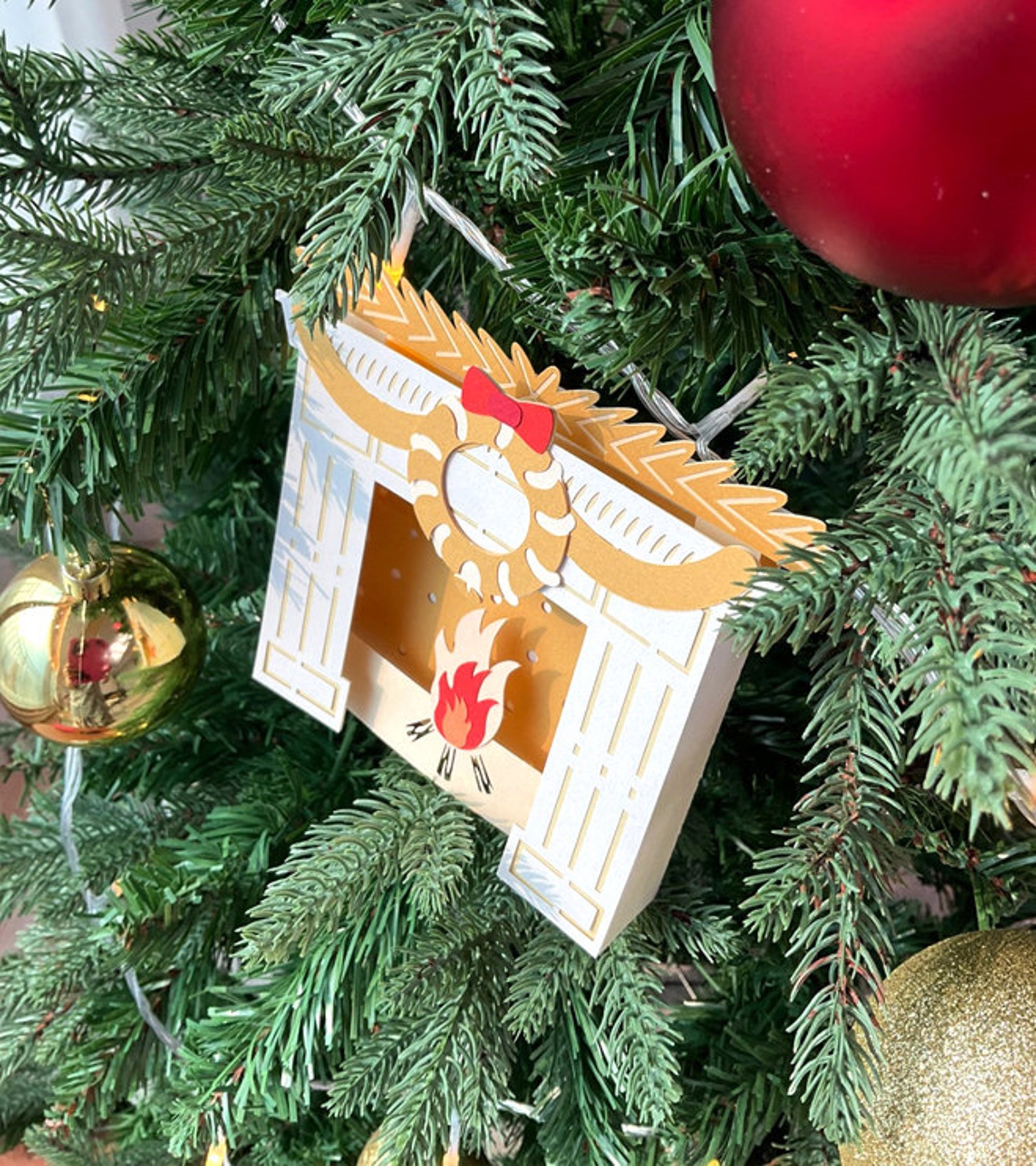 Christmas Pop up Card / 3d Card Svg / Paper Craft Svg /card - Etsy