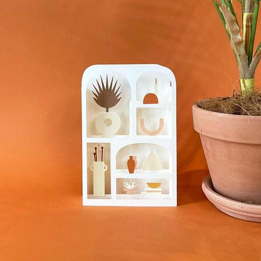 Unique Paper Cut Paper Room Decor Paper Craft card - Etsy