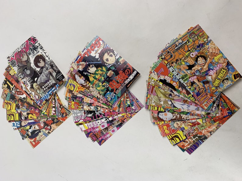 Manga Magazine Wall Collage Kit Shoujo Manga Magazine Cover - Etsy