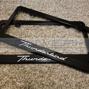 Thunderbird License Plate Frame - Etsy