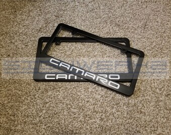Camaro License Plate Frame - Etsy