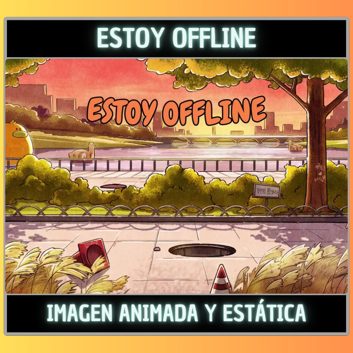 Pack 4 Animated Screens in Spanish, Cute Corgi Dog. Twitch Screens ...