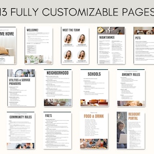 Resident Welcome Guide Template for Apartment Community Welcome Packet ...