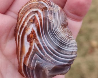 Minnesota's State Gemstone Red Lake Superior Agate Rough Gem .6 Oz. - Etsy