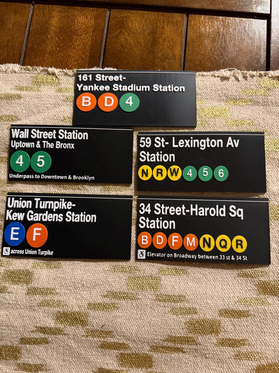 Metro Station NYC LIRR Subway Uptown Downtown Bronx Brooklyn Queens ...