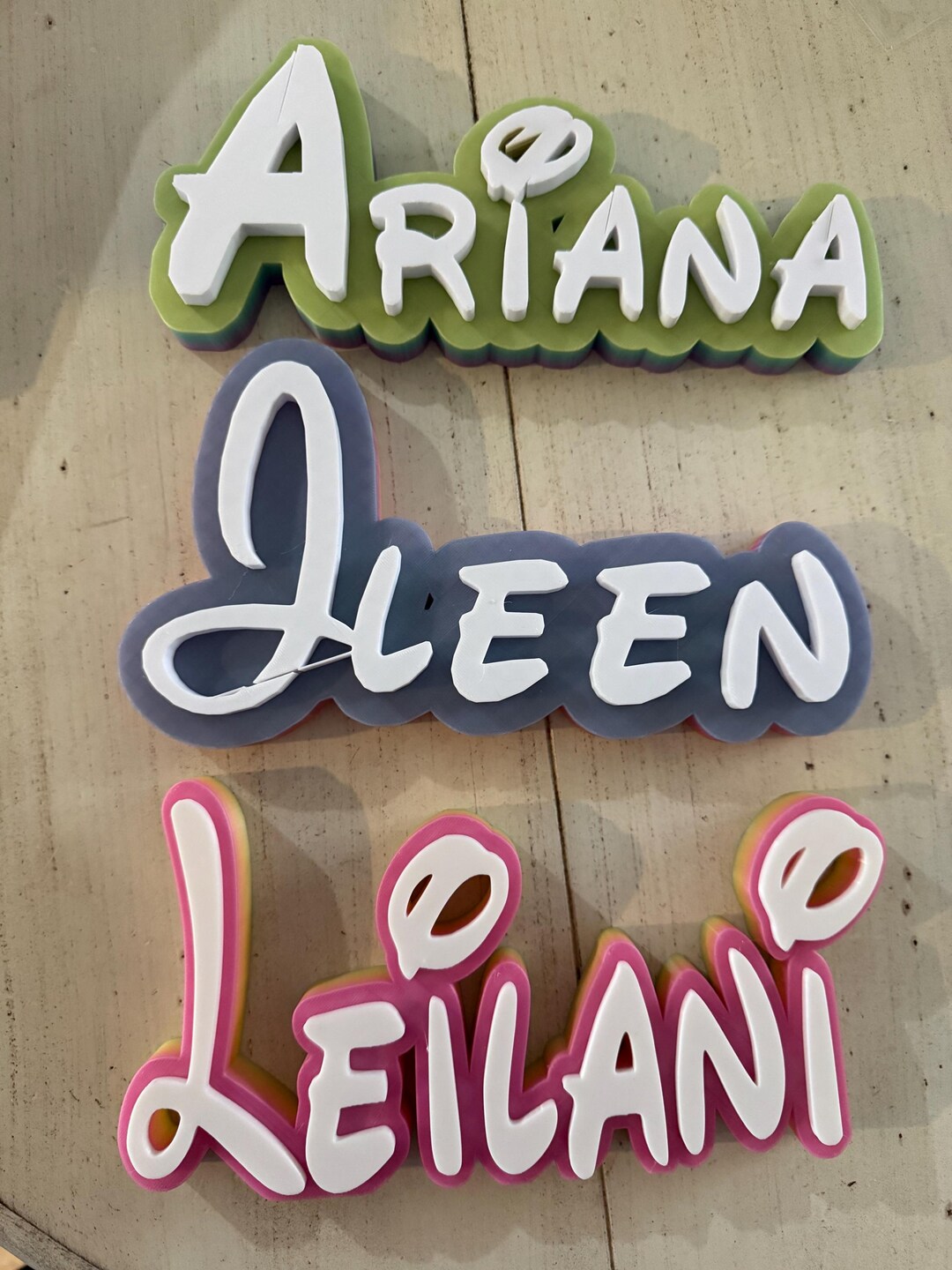 Custom Cartoon Script Name Sign, Kids Room Decor - Etsy