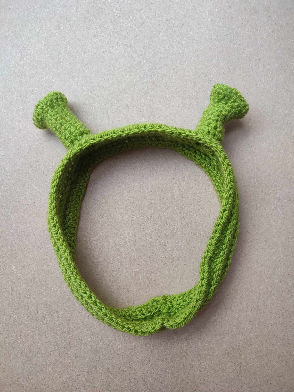 Shrek Crochet Headband Pattern - Etsy