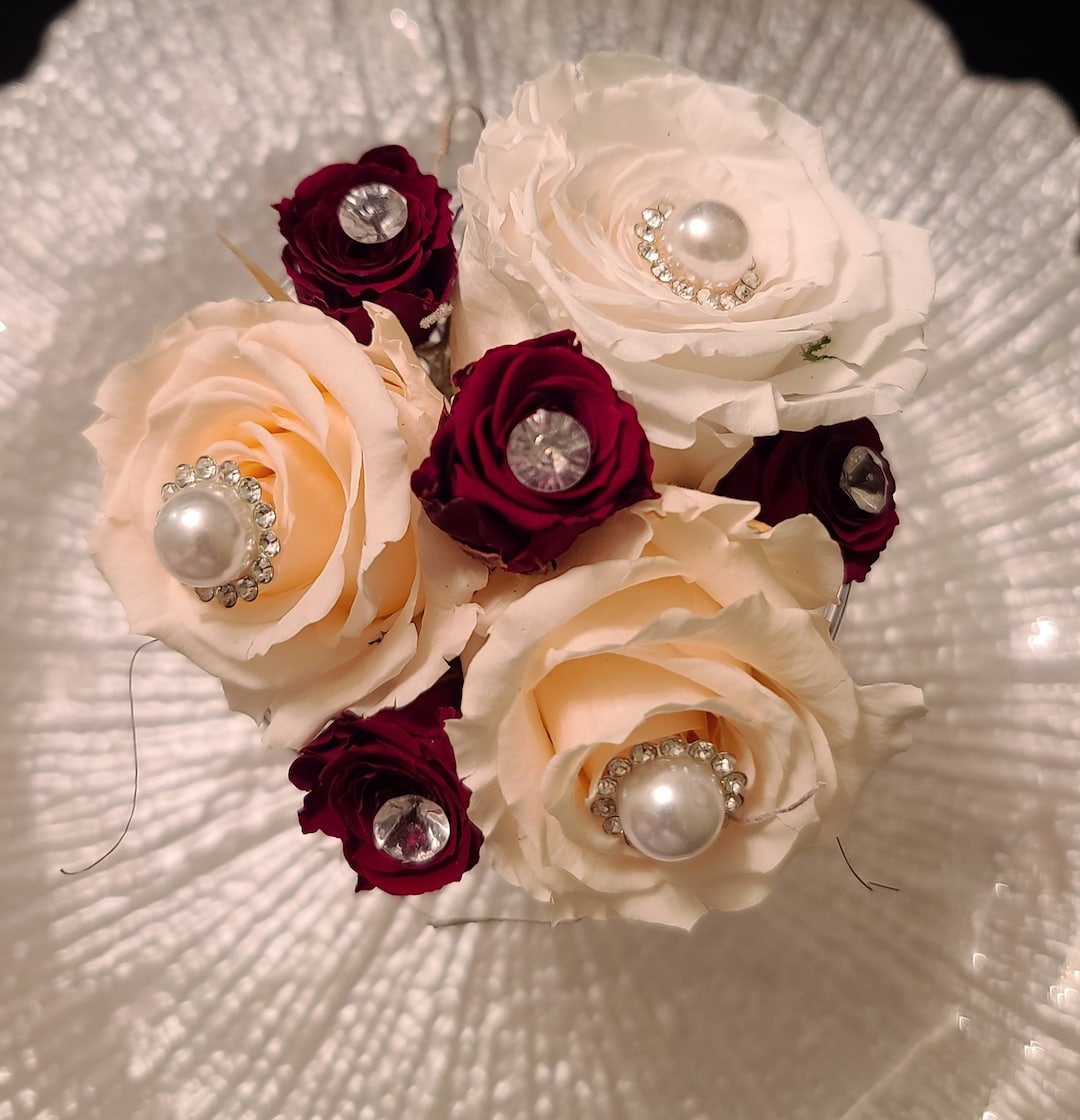 Gift, Roses, Bling, Pearls, Glitter, Rhinestone, Crystal, Waterford ...