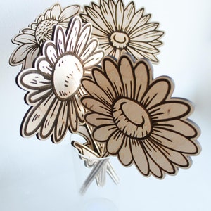 30 Daisies SVG Bundle, Laser Cut Glowforge Cricut Digital Download ...
